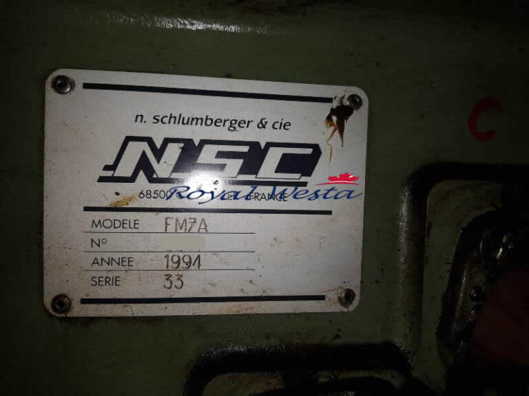 Royal Westa - International Textile Machinery Corp - Complete Wool ...