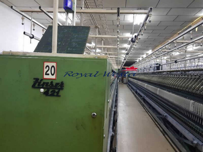Royal Westa - International Textile Machinery Corp - Complete Wool ...