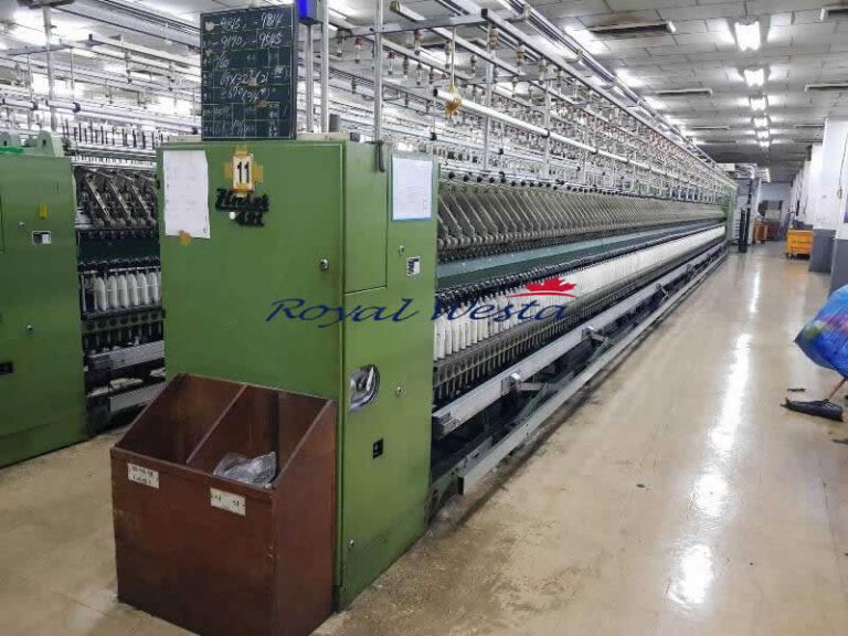 Royal Westa - International Textile Machinery Corp - Complete Wool ...